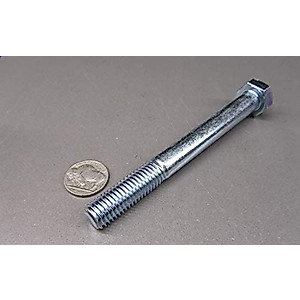 Class 10.9 Zinc Steel Hex Bolts PT M12 x 1.75 mm x 110 mm Long 5 pcs