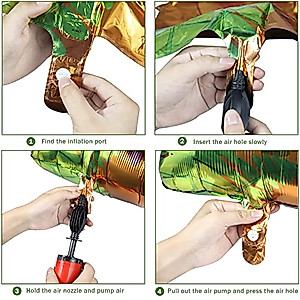 Dinosaur Party Decorations 135 Pcs Dinosaur Birthday Party Supplies with Dinosaurs Balloons, Happy Birthday Balloons, Curtains, Dinosaur Theme Party for Kids Girls Boys Baby Shower Celebration