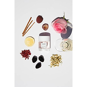 OUAI Melrose Place Eau de Parfum. An Elegant Perfume Perfect for Everyday Wear. The Fresh Floral Scent has Notes of Champagne, Bergamot and Rose, and Delicate Hints of Cedawrood and Lychee (1.7 oz)