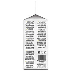 ATTITUDE Natural Diapers, Non-Toxic, Eco-Friendly, Safe for Sensitive Skin, Chlorine-Free, Leak-Free & Biodegradable Baby Diapers, Plain White (Unprinted), Size 3 (9-20 lbs), 30 Count (16230)