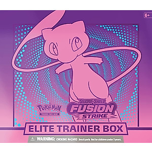 Pokemon TCG: Sword &amp; Shield Fusion Strike Elite Trainer Box: 8 Booster Packs +More!