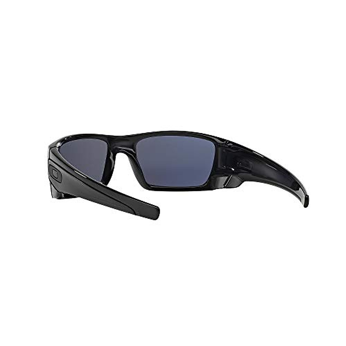 Oakley Men's OO9096 Fuel Cell Rectangular Sunglasses, Polished Black Ink/Emerald Iridium, 60 mm
