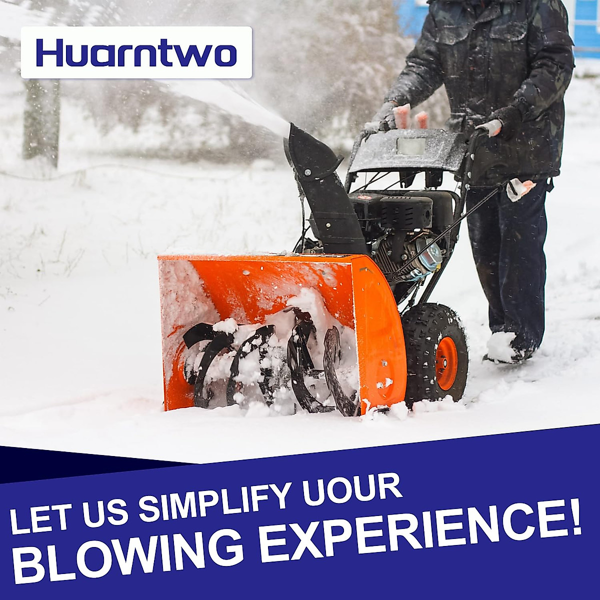 Huarntwo 26-9672 Drive Belt for Toro snowblowers