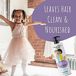 MAYA MARI Curly Hair Kids Ultimate Curls Set includes 2 in 1 Shampoo and Conditioner, and Leave In Conditioner - Coconut Scent