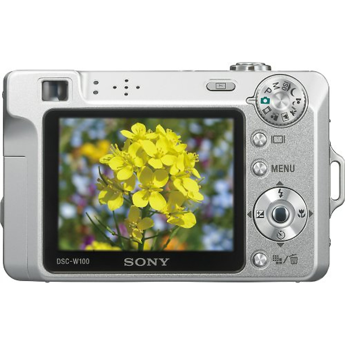 Sony Cybershot DSC-W100 8.1MP Digital Camera with 3x Optical Zoom