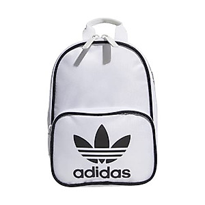 adidas Originals Women's Originals Santiago Mini Backpack, White, One Size