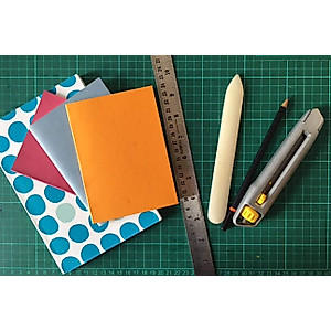 DEEDYGO Genuine Bone Folder and Scoring Tool - 100% Real Cattle Bone, Smooth, Premium Quality for Folding, Scoring, Creasing, Bookbinding, Origami, Scrapbooking, Leather Burnishing, Paper Card Crafts