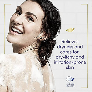 Dove Irritation Care Body Wash For Sensitive Skin and Eczema-Prone Skin Fragrance & Sulfate Free Ultra-Moisturizing for Dry, Itchy Skin 22 oz 4 Count
