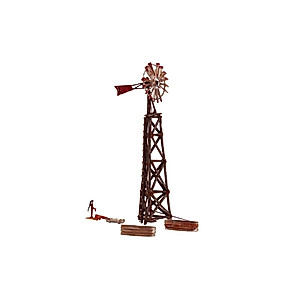 HO Built-N-Ready Old Windmill (Weathered) Woodland Scenics