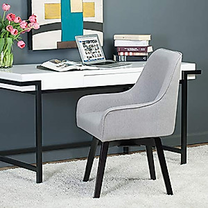 Studio Designs Home, Heather Gray Studio Designs 70147 Spire Swivel Task Chair, 25.5" W x 24" D x 35.5" H