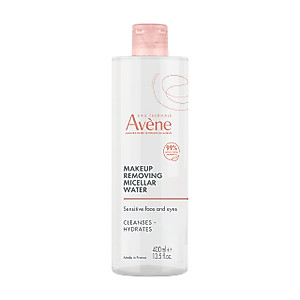 Eau Thermale Avène Micellar Lotion Cleansing Water - Soap-Free 3-in-1 Cleanser, Toner, Make-up Remover - All Skin Types - Non-Comedogenic -16.8 fl.oz.