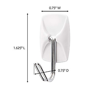 Command 0.5 lb Capacity Small Hooks (17067-12ES)