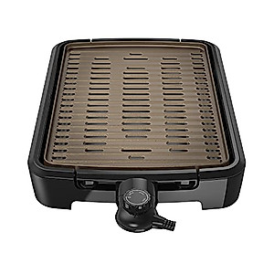 George Foreman Smokeless Indoor Grill, Party Size, Black, GFS0172SB