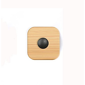 LHLLHL Nanmu Sticky Hook Wall Hanging Porch Wall Behind The Door Hanger Rack Coat Hook Free Household Strong Hook