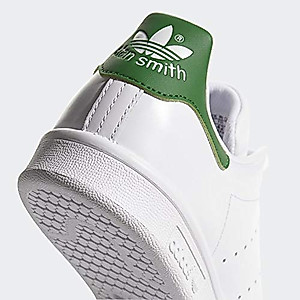 adidas Originals mens Stan Smith Sneaker, Core White/Core White/Green, 8 US