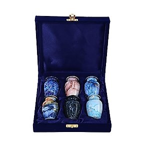 Loving Memories Small Keepsake Cremation Urn for Human Ashes or Pets Ashes (Multicolor6)