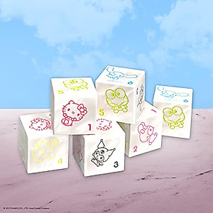 Hello Kitty and Friends Premium Dice Set | Hello Kitty and Friends Custom Dice with Collectible Tin Case | Based on Sanrio Hello Kitty and Friends | Officially Licensed Sanrio Gift & Merchandise