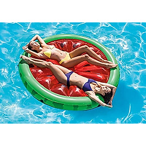 Intex Watermelon, Inflatable Island, 72" X 9" , Red