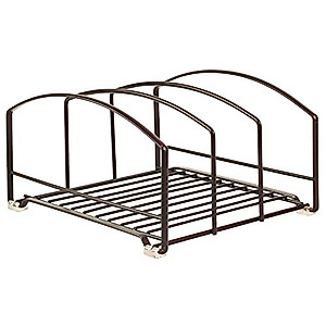 DecoBros Kitchen Houseware Organizer Pantry Rack, Bronze