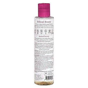 DERMA E Radiance Toner, Soothing Facial Toner with Glycolic Acid and Rooibos, 6 Oz, Daily Exfoliating Toner for Youthful & Radiant Glow, Nourishing & Hydrating Toner for Men and Women