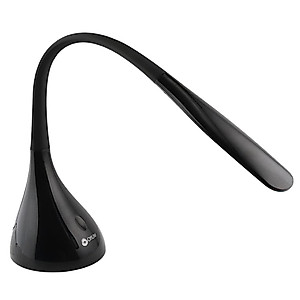OttLite Creative Curves LED Desk Lamp with Adjustable Neck - 4 Dimmable Brightness Settings with Energy Efficient Natural Daylight LEDs for Home Office, Computer Desk, & Dorms