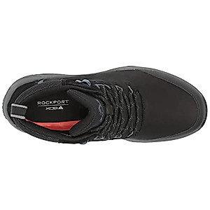 Rockport Women's XCS Spruce Peak Boot Waterproof Hiking, Black WP, 9.5