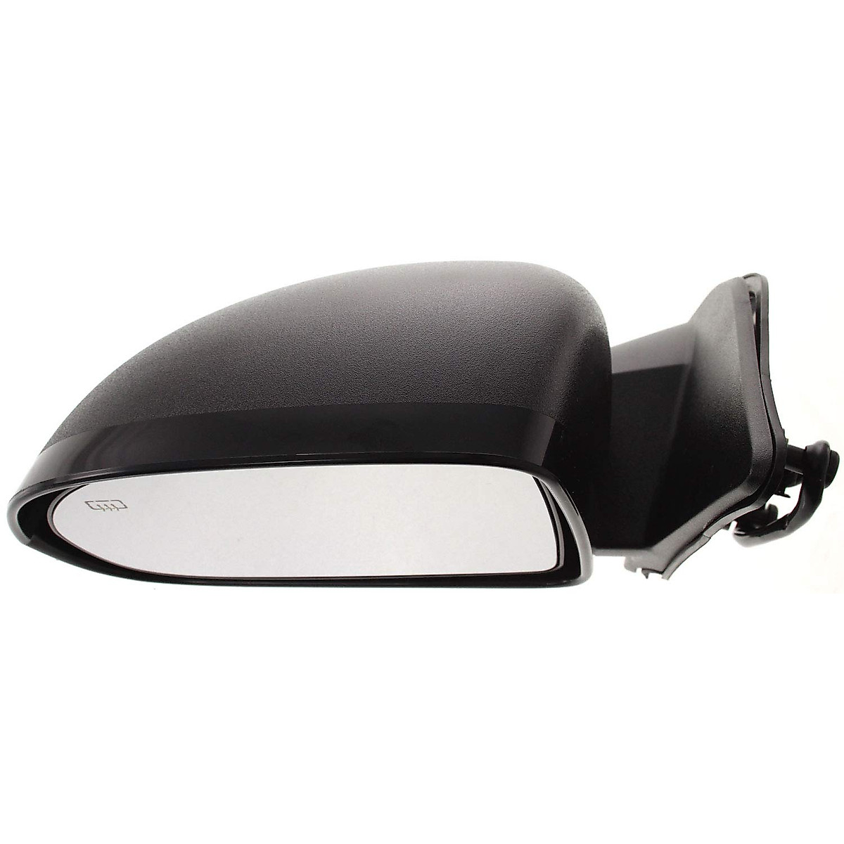 Kool Vue Left Power Heated Door Mirror Compatible With Jeep Compass 2007-2017 Textured MK Body, Type 1