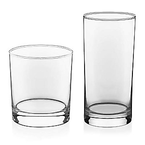 Libbey Province 16-Piece Tumbler and Rocks Glass Set