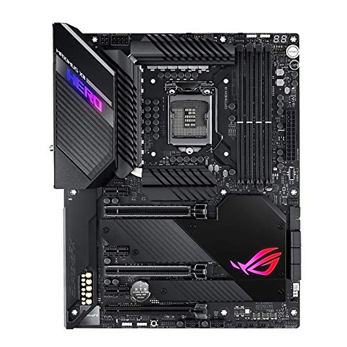 ASUS ROG Maximus XII Hero Z490 (WiFi 6) LGA 1200 (Intel 10th Gen) ATX Gaming Motherboard, 14+2 Power Stages, DDR4 4800+, 5Gbps LAN, Intel LAN