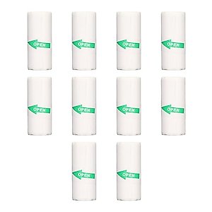 10 Rolls Mini Thermal Printer Sticker Paper,Photo Printer Thermal Paper Rolls Instant Camera Refill Paper, Mini Printer Sticker Paper 57 X 25mm,Mini Sticker Receipt Printer Paper