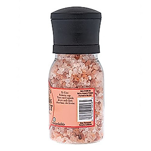 Olde Thompson Himalayan Pink Salt Grinder, Course Ground, 10 oz