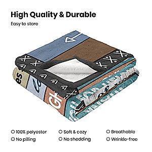 Gifts for Brother Blanket - Christmas Brother Gift - Brother Gifts from Sister - Brother Gifts - Gifts for Brother Adult - Brother Birthday Gifts for Fathers Day from Daughter Blankets 60x50 Inch