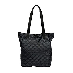 adidas Originals Simple Tote Bag, Monogram AOP-Black/White, One Size