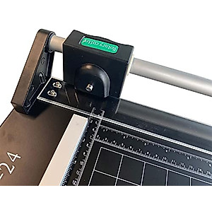 US Stock - 24 Inch Manual Precision Rotary Paper Trimmer, Sharp Photo Paper Cutter, Rotary Paper Cutter Trimmer