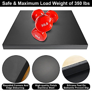 KOZYLAND Stove Cover - Stainless Steel Stove Top Cover Board, Heat Resistant Gas Stove Cover, Black Stove Top Covers for Counter Space, Sink, RV and Electric/Gas Stove Tops (30"L x 22" W x 2.5''H)