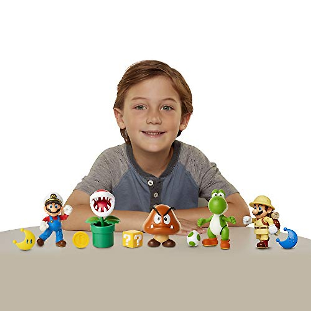 Super Mario Nintendo 3.1" Goomba with Question Block