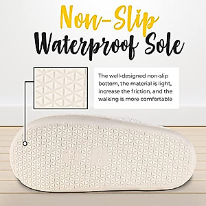 WELLNESSICA Happy Face Slippers Soft Plush Comfy Warm Faux Fur with Memory Foam, Preppy Winter Slides Non-Slip Flat Smile Face House Slippers for Women, Men & Kids (Purple, Light Blue & White, us_footwear_size_system, adult, women, numeric, wide, numeric_