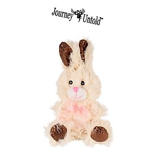 BCL Happy Easter Baskets (Bonus ROZALYN Clip) Kids Girls Boys Girl Toddlers Gift Egg Toddler Gifts Themed Decorations Toys Stuffers Ivory Scented Bear