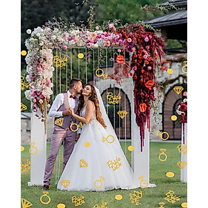 Wedding Ceremony Throwing Confetti Decorations - Gold Glitter Wedding Table Confetti, Bridal Bachelor Shower, Engagement Party Decorations