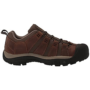 KEEN Men's Newport Durable Breathable Low Height Hiking Shoes, Toasted Coconut/Old Gold, 9.5