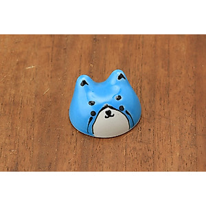 Hamamotou, Chopsticks Holder, Animal, Blue, Set of 2, Approx. 1.6 x 1.2 x 0.9 inches (4 x 3 x 2.2 cm), 29-18