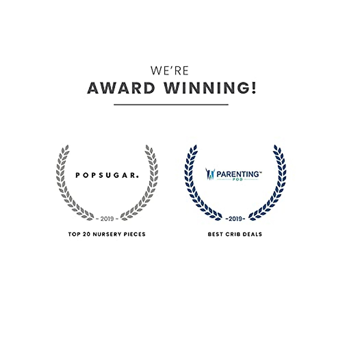 Delta Children Tribeca 4-in-1 Baby Convertible Crib, Bianca White/Natural