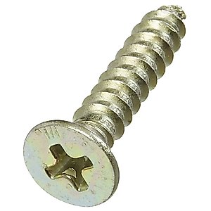 National Hardware N328-286 SPB512S Door Hinge Screw in Satin Nickel, 18 Pack