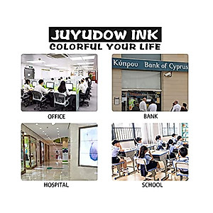 Juyudow Ink Refill Kit Compatible for HP Printer Cartridge (5 Bottles x 100ml) 21 22 564 60 61 62 63 711 94 95 96 901 902 920 932 933 934 940 950 951 952 970 971