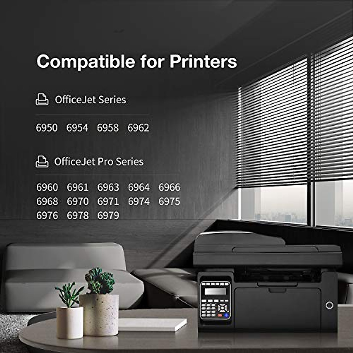 LEMERO 902XL Ink Cartridges Compatible Ink Cartridge Replacement for HP 902XL 902 902 XL Work with OfficeJet Pro 6978 6954 6968 6975 6958 6950 6970 6960 6962 (Black, Cyan, Magenta, Yellow, 4-Pack)