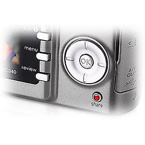 Kodak Easyshare C340 5 MP Digital Camera with 3xOptical Zoom (OLD MODEL)