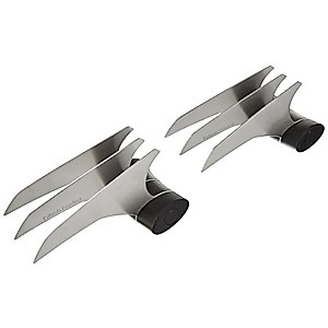 Charcoal Companion CC1132 Slash & Serve BBQ Meat Pulled Pork Shredder Claws / Set of Two Barbecue Tools