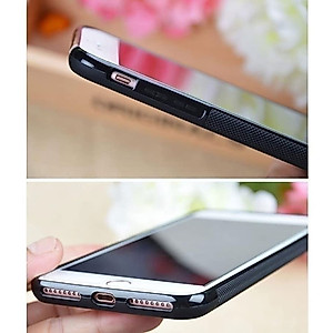 GUHUOHUO FNAF Theme Phone Case Anime Design Phone Case TPU Silicone Gel Edge PC Bumper Case Full Protection Cover for iPhone (for iPhone 7/8/2020 SE)