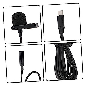 LIGHTAOTAO Microphone USB Wireless Headset Lecture Wireless mic lavalier Lapel mic Video Recording mic Head Headset with mic Recording Mic for Recording Mic Type High Sensitivity Metal