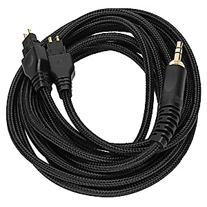 Headphone Audio Cable, Oxygen Free Copper Upgrade Stereo Audio Cable Replacement for Sennheiser HD650 HD600 HD660s HD580